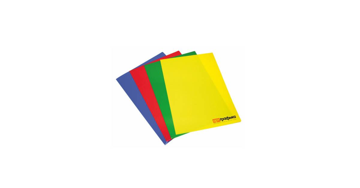 Пластиковые папки и папки "уголки" с логотипом